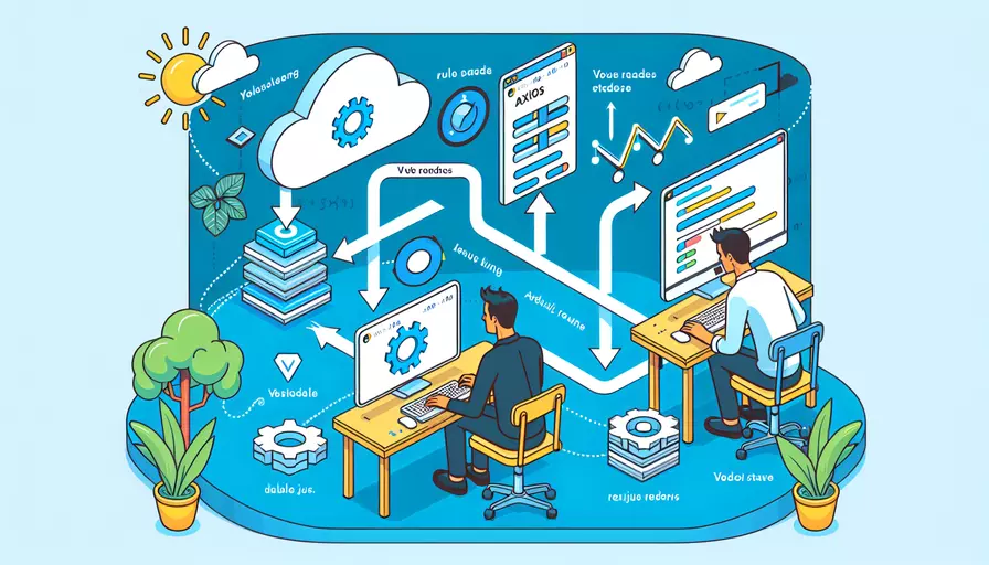 vue如何渲染axios加载的数据 • Worktile社区